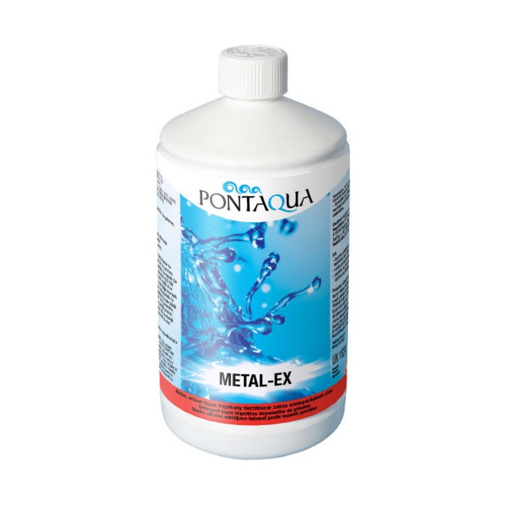 METAL-EX medence vegyszer vastartalom csökkentő 1L Pontaqua